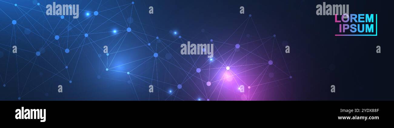 Global network connection. Global business. Social network ...