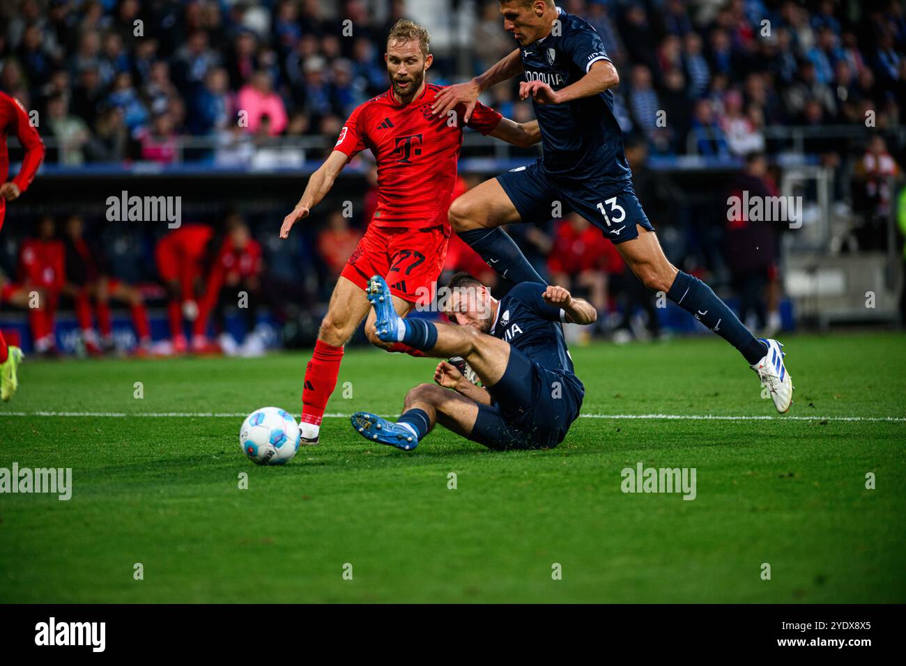 BOCHUM, GERMANY - 27 OCTOBER, 2024: Konrad Laimer. The football match ...