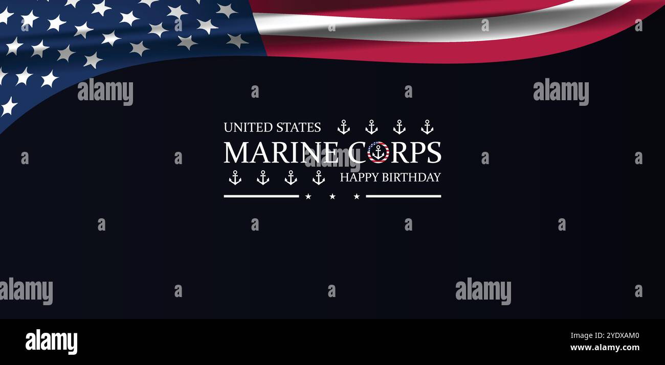 History of marine corps Stock Vector Images - Alamy