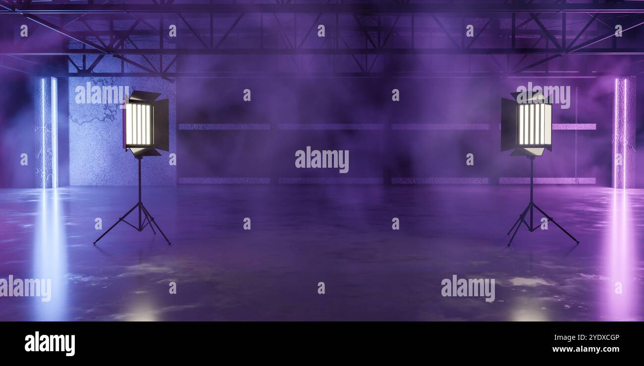 Dramatic Studio Lighting Setup Stock Photo - Alamy