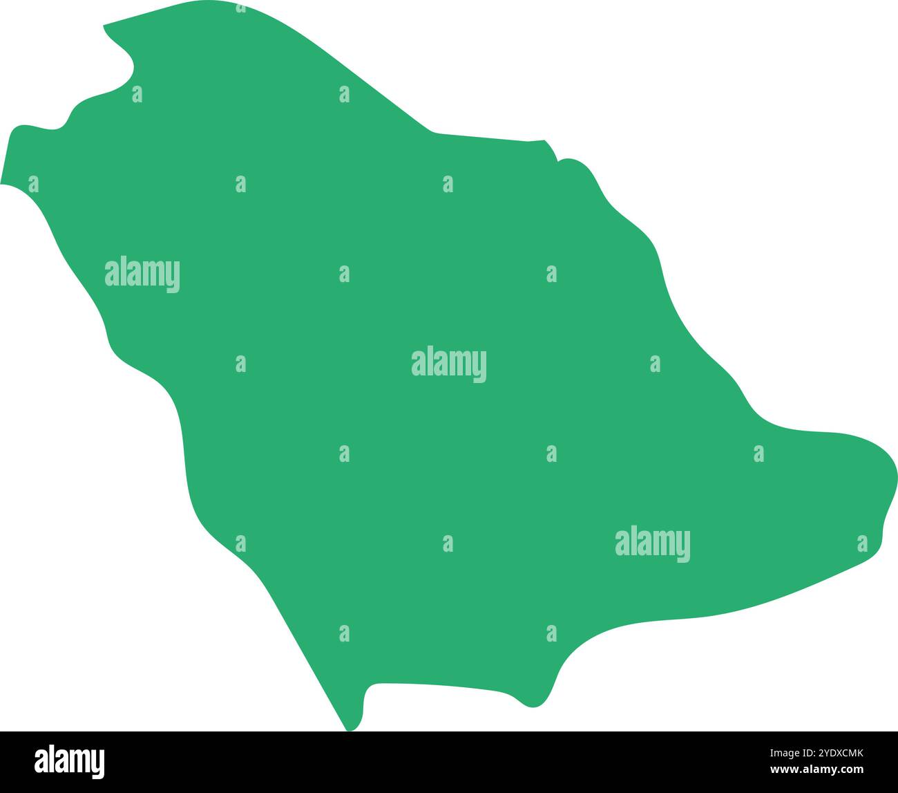 Map of Saudi Arabia. Editable vector Stock Vector Image & Art - Alamy