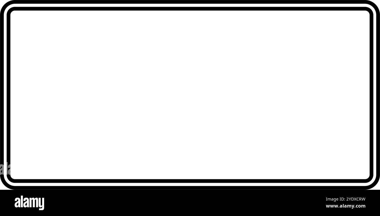 Rectangular frame Black and White Stock Photos & Images - Alamy