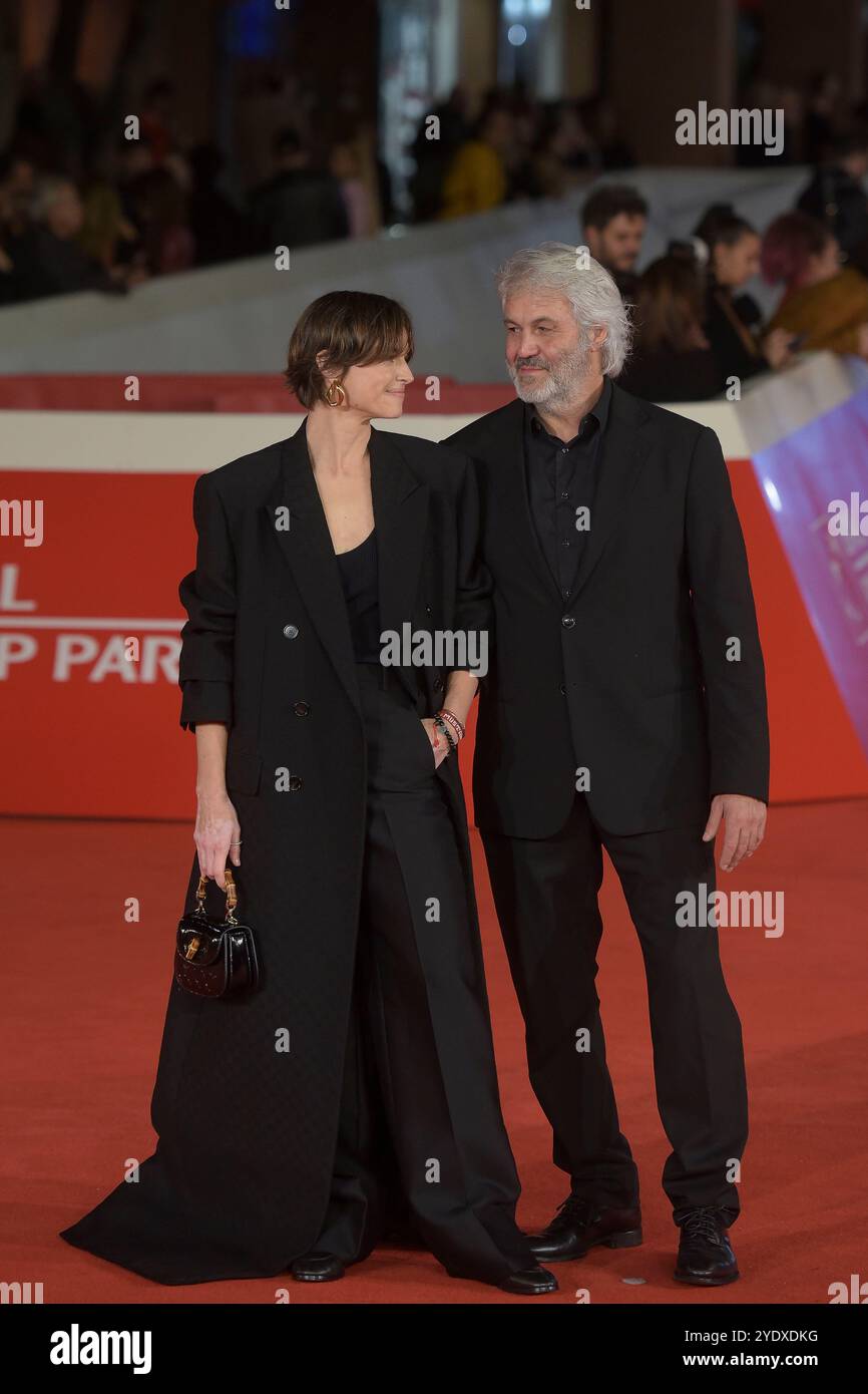 Italy, Rome, October 25th, 2024 - Rome 19th Film Festival. Red carpet of the serie 'L'amica ...