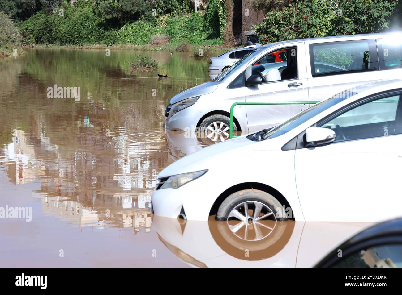 Floods in Porto Cristo as a consequence of the rains, on October 28th ...