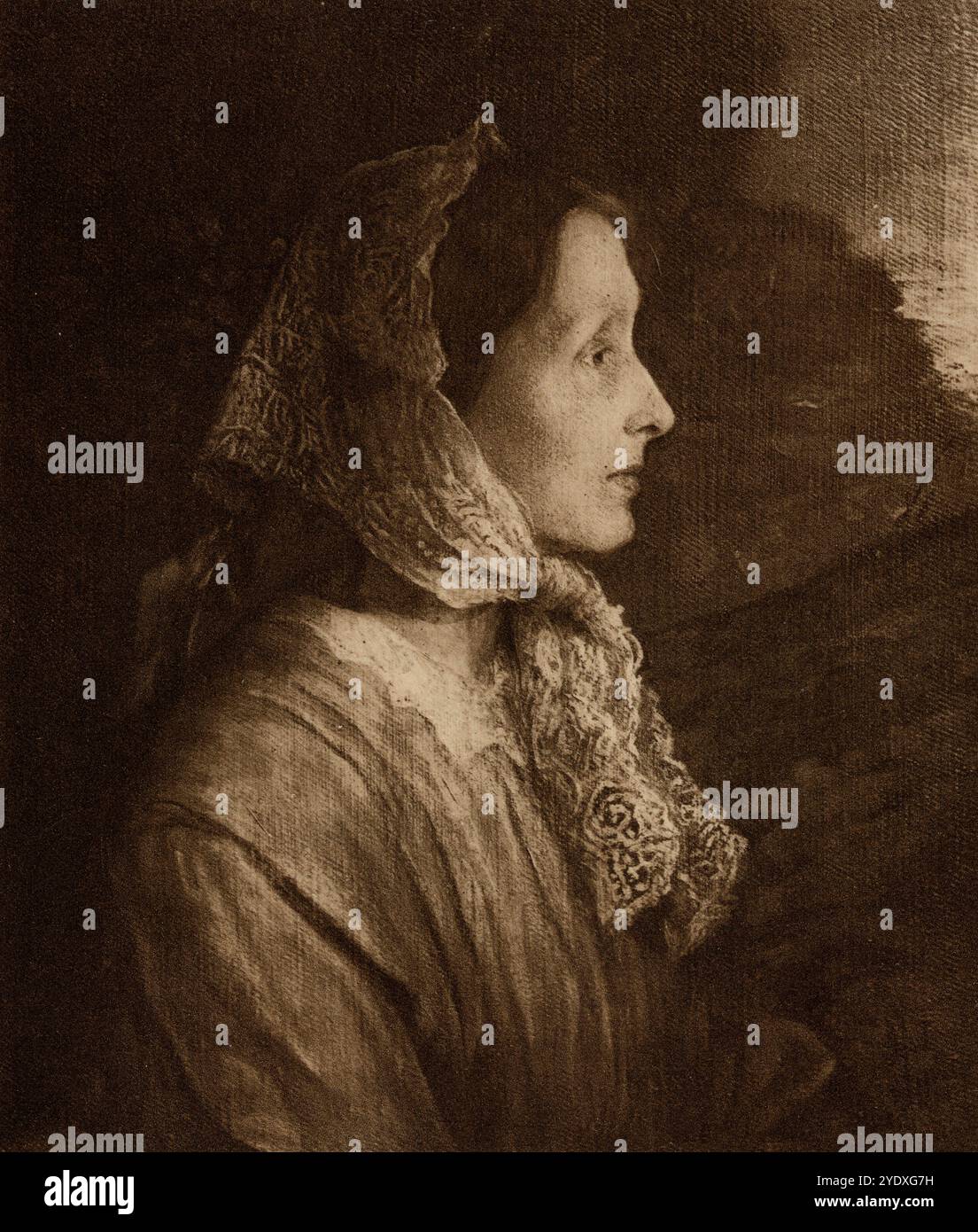 Emily Selwood, Mrs. Tennyson, heiratete 1850 Tennyson von Aldworth und ...