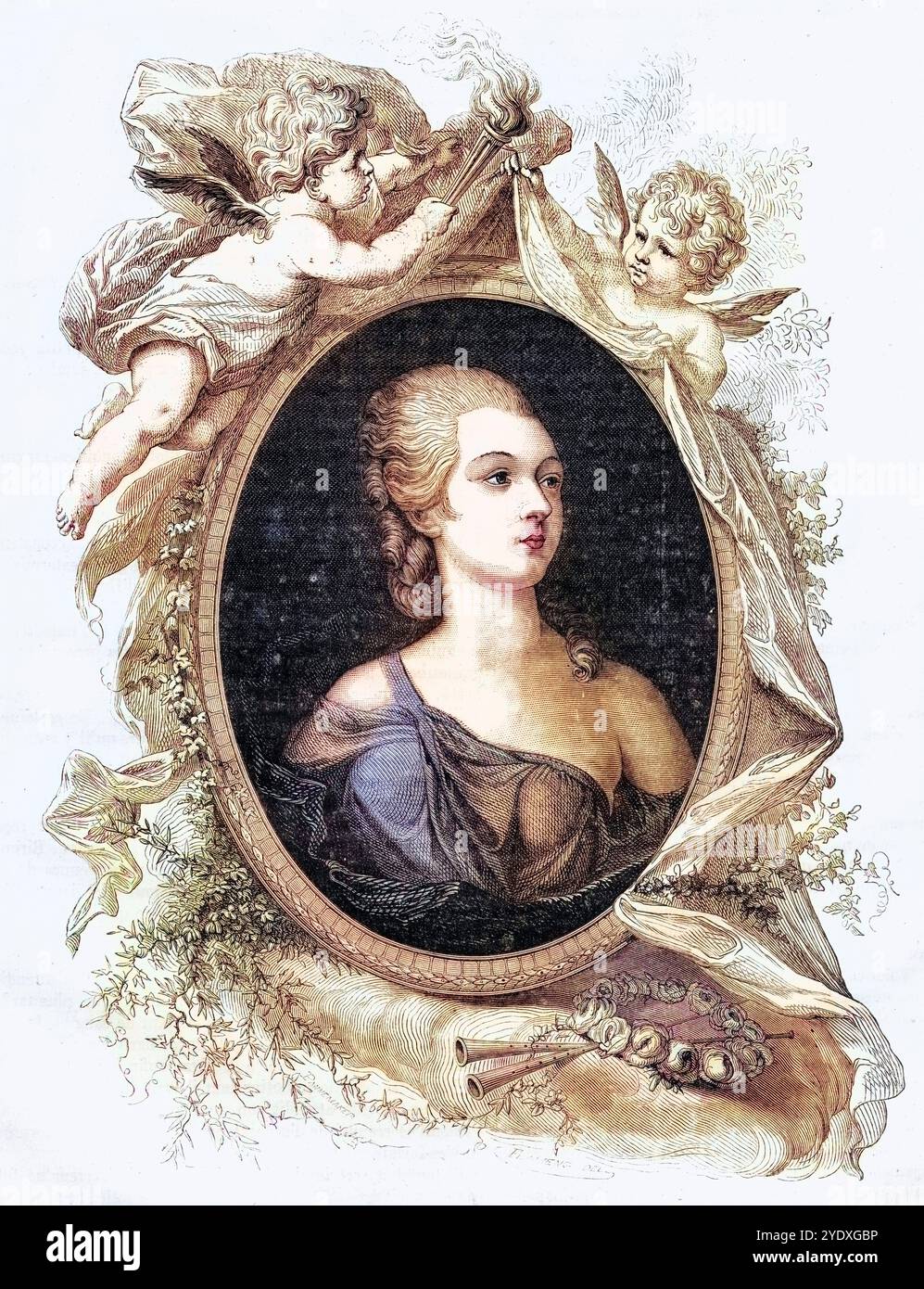Madame Du Barry, Jeanne Becu, Comtesse Du Barry, 1743-1793. Geliebte ...