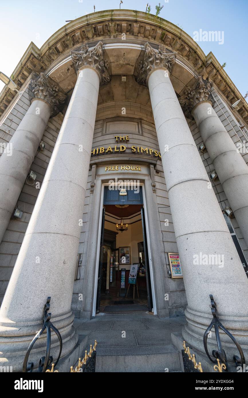 Archibald Simpsons Pub, King Street, Castlegate, Aberdeen, Scotland, UK ...