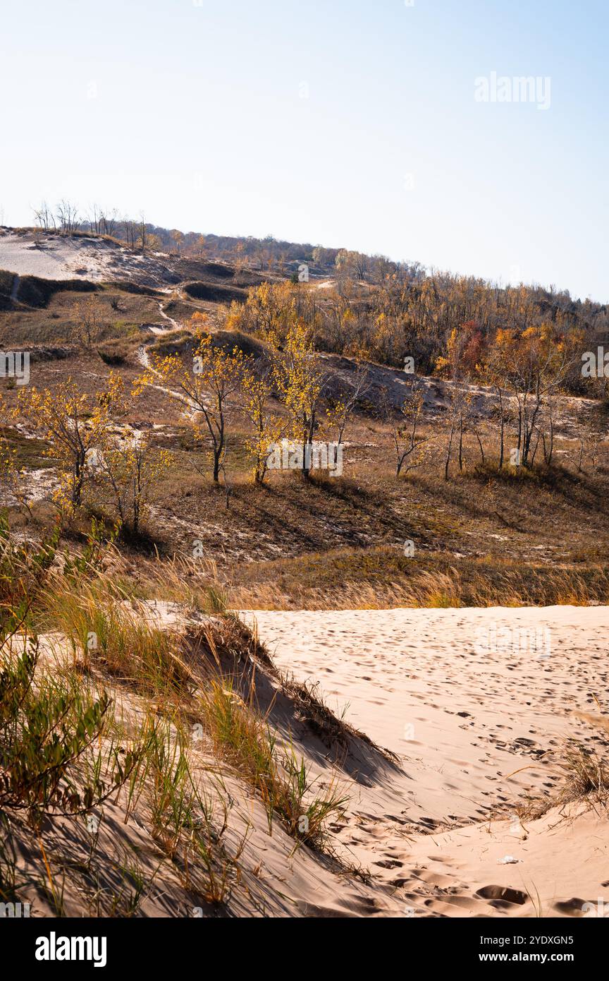 Sleeping bear dunes national lakeshore park hi-res stock photography ...
