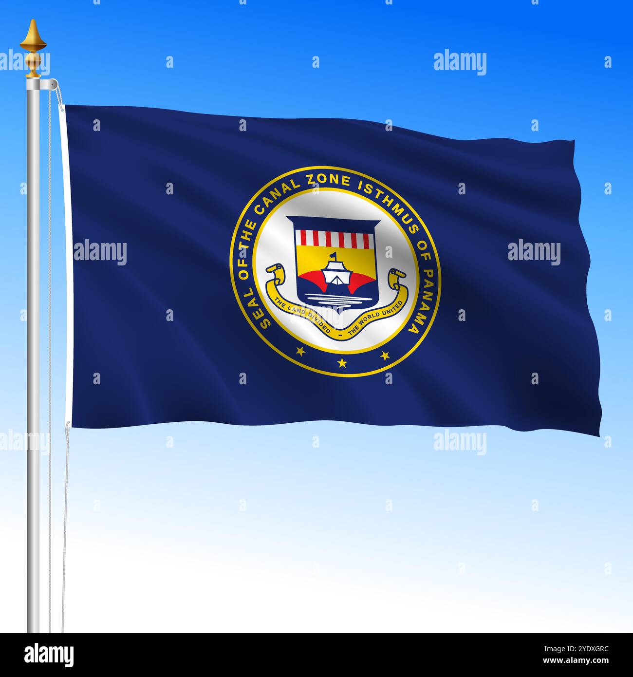 Waving flag panama hi-res stock photography and images - Alamy