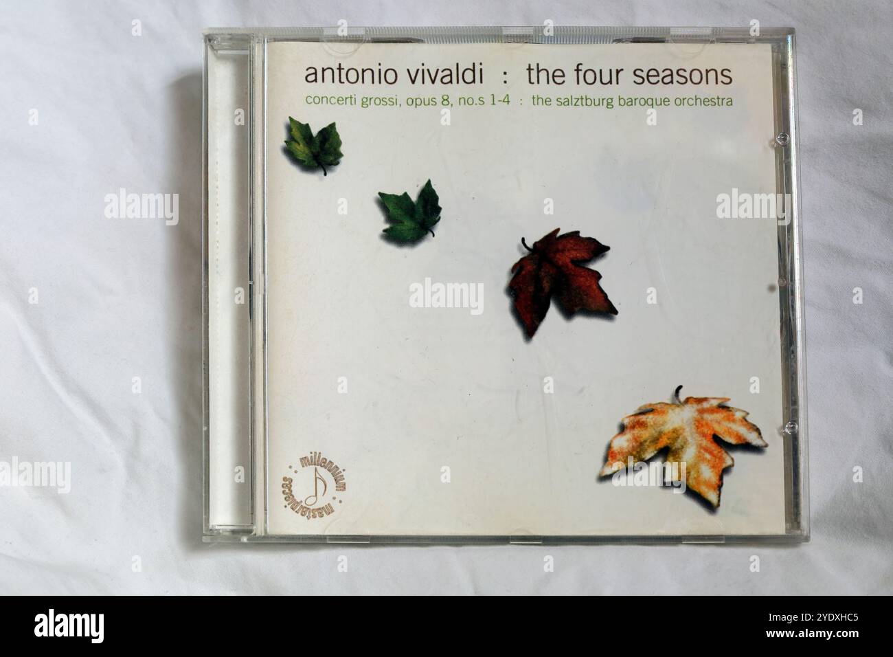 Antonio Vivaldi : The Four Seasons cd case. studio set up Stock Photo ...