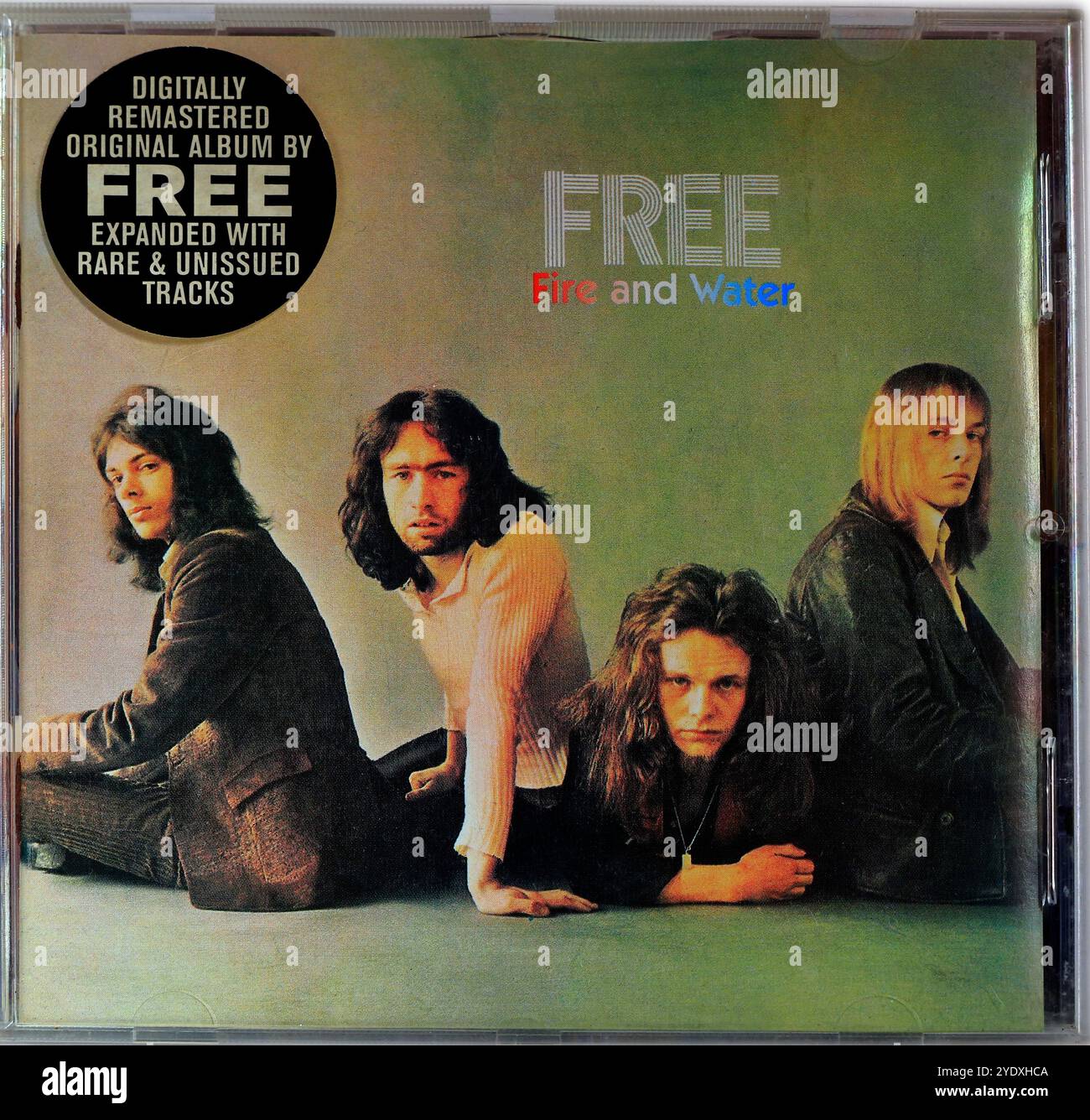 Free - Fire and Water - album cover. studio set up. Taken 2024 Stock ...