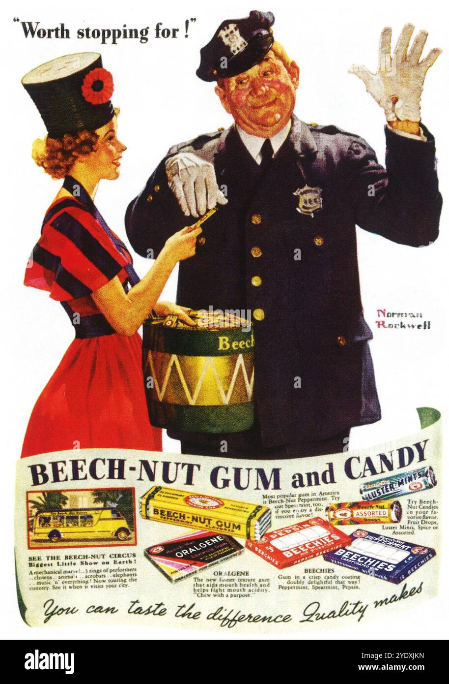 Norman rockwell illustration Cut Out Stock Images & Pictures - Alamy