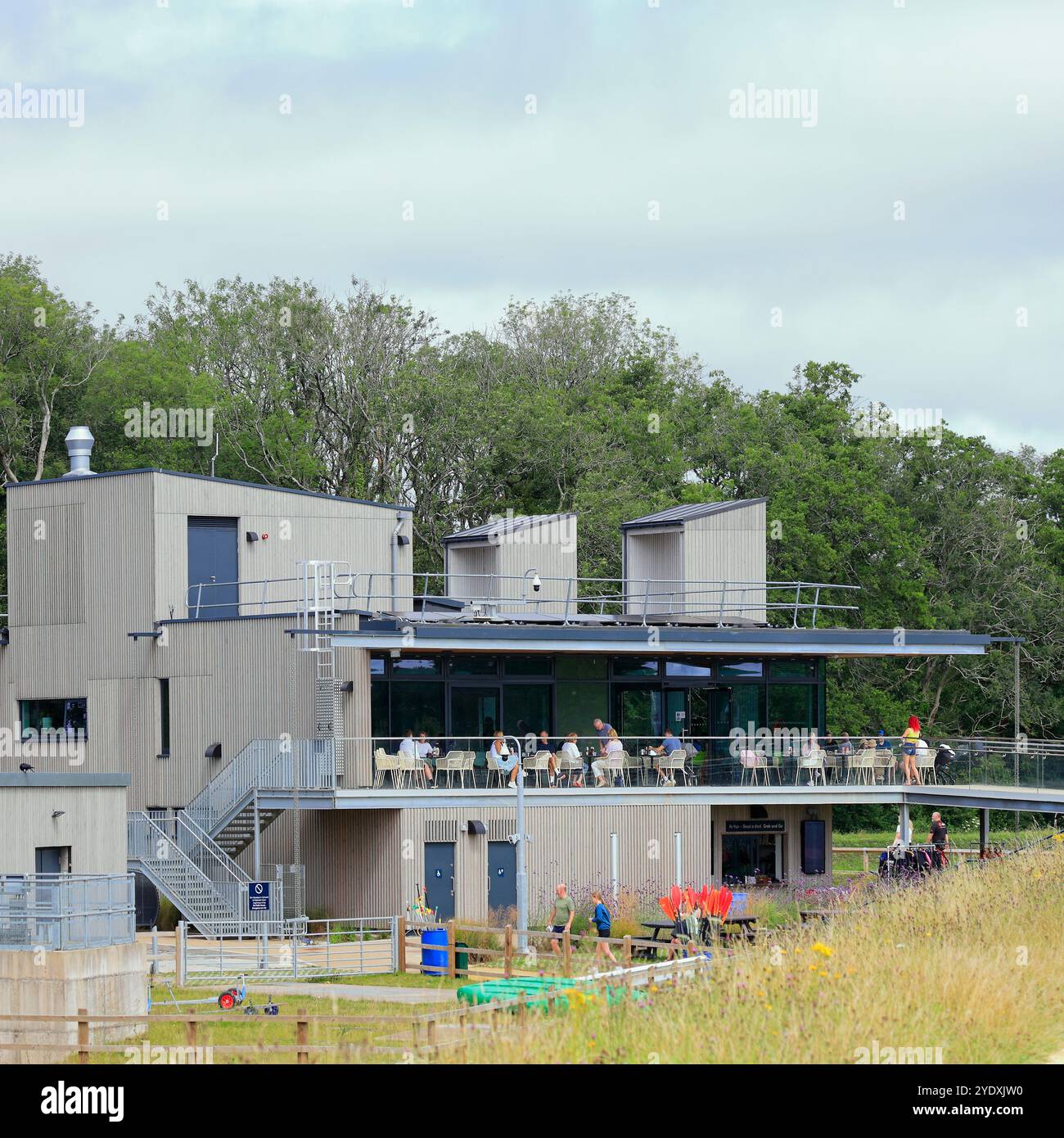 Visitor centre and cafe, Lisvane & Llanishen Reservoirs, Summer 2024 ...