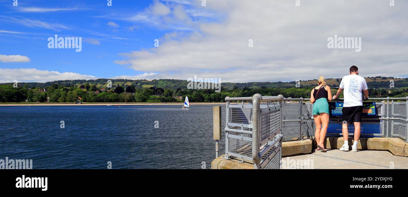 View point across Lisvane & Llanishen Reservoirs, Summer 2024 Stock ...
