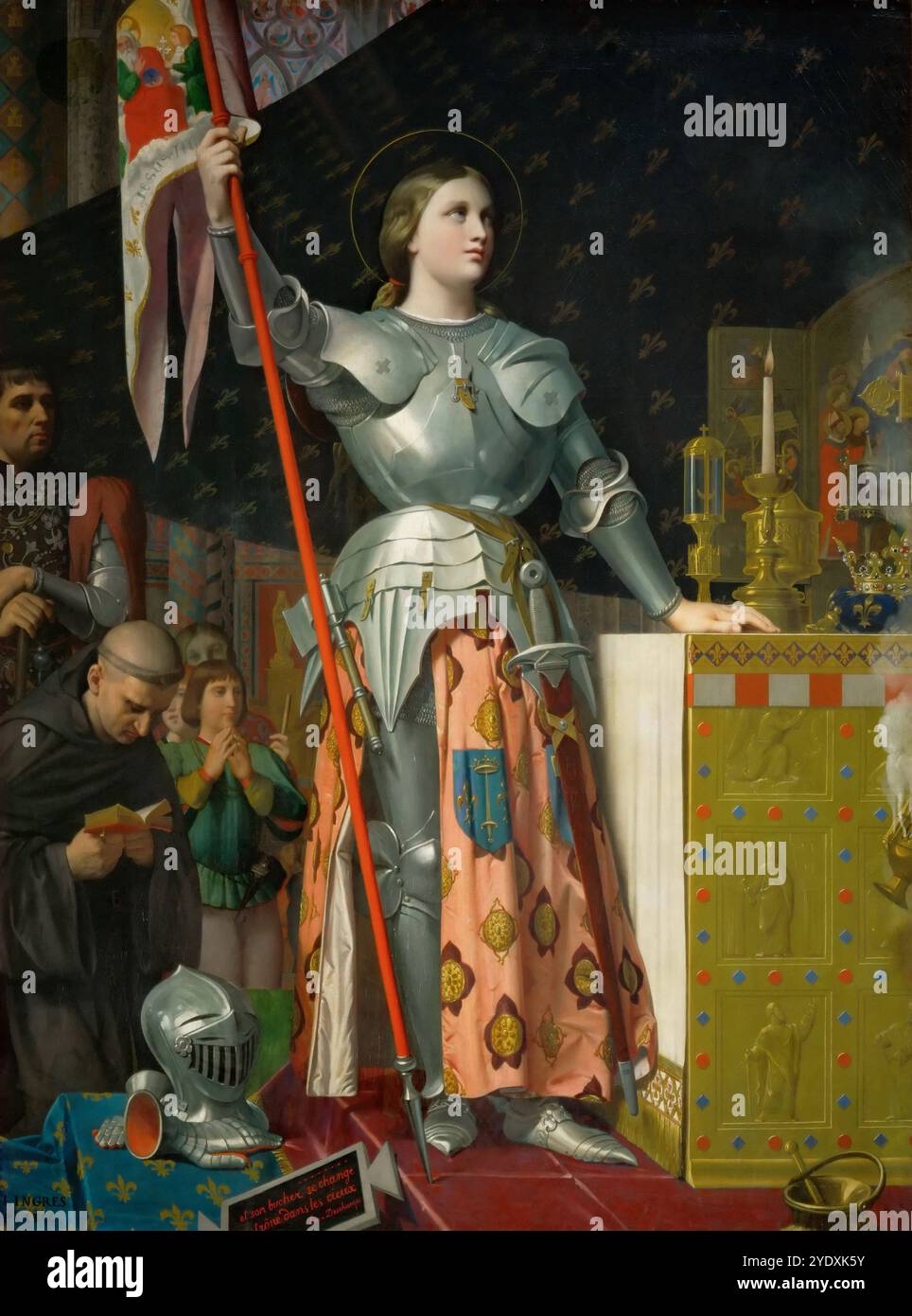 More details Ingres coronation charles vii Jean-Auguste-Dominique ...