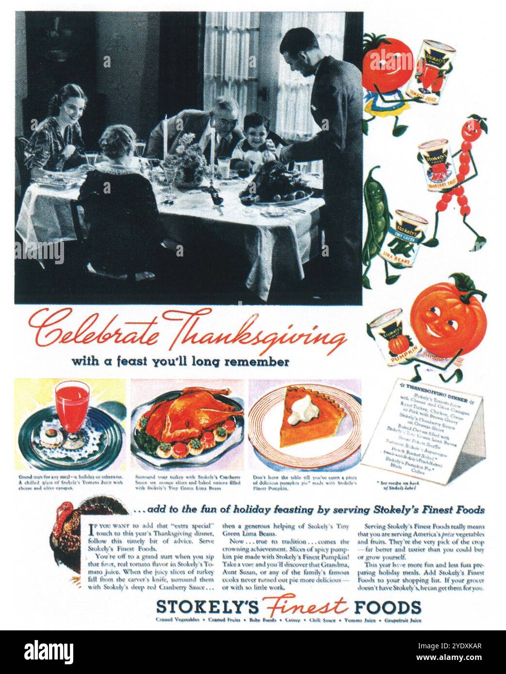 Family retro ad Cut Out Stock Images & Pictures - Alamy