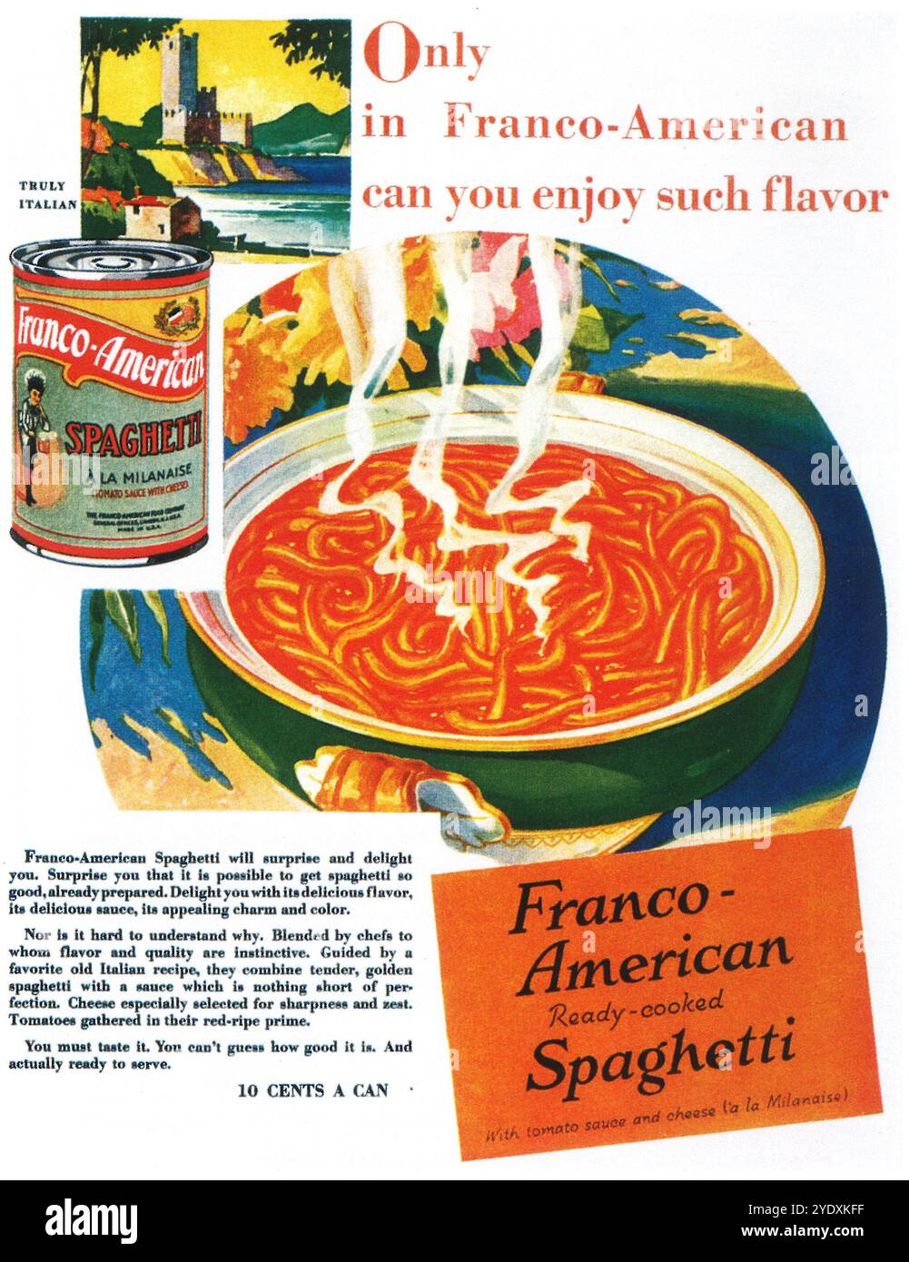 1930s ads food hi-res stock photography and images - Alamy