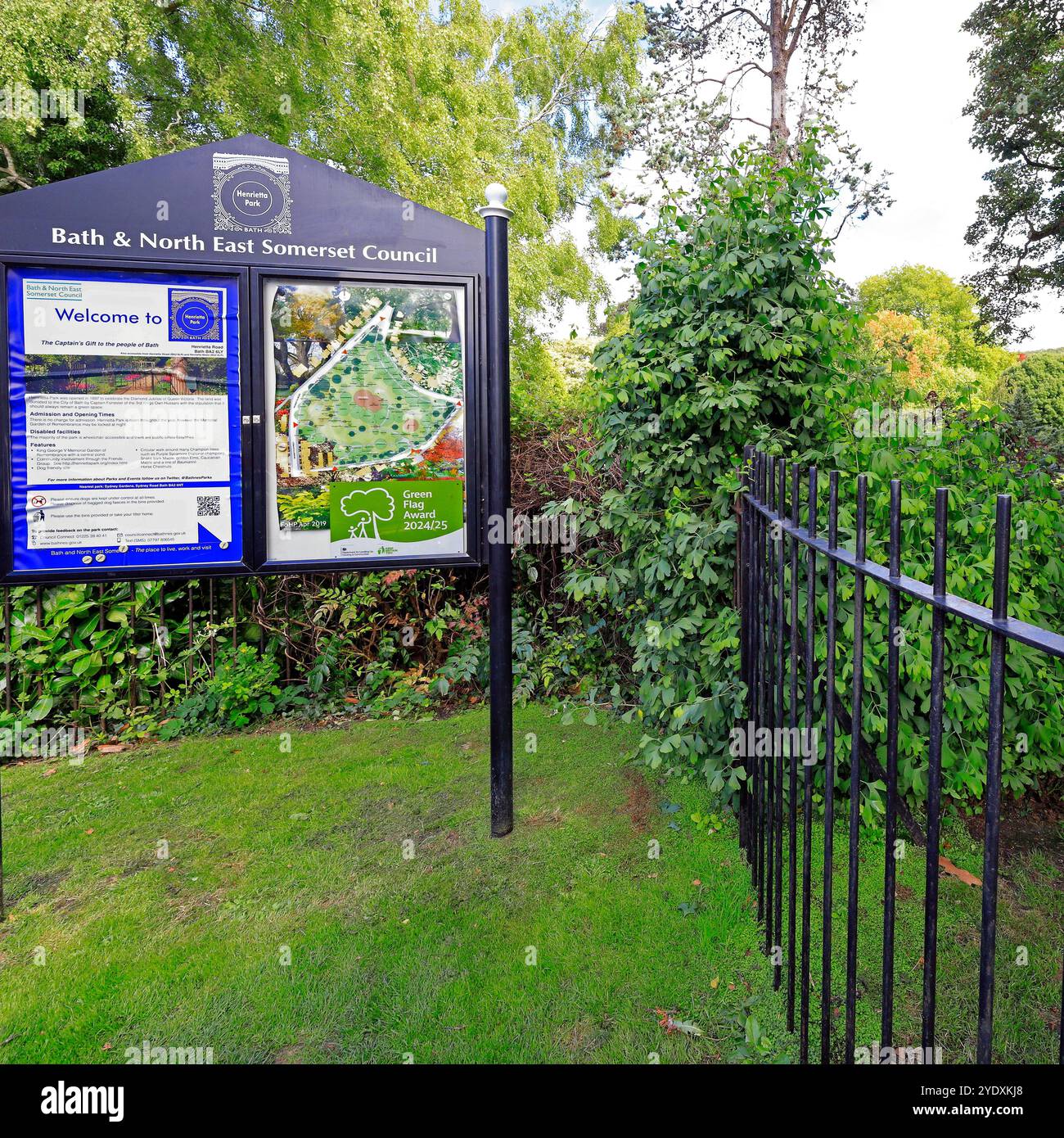 Henrietta Park / Gardens and Garden of Remembrance (1956), Bath ...