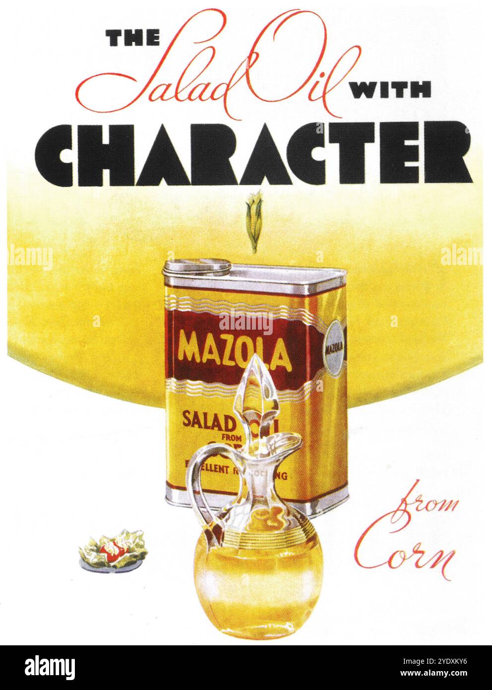 Vegetable oil advert hi-res stock photography and images - Alamy