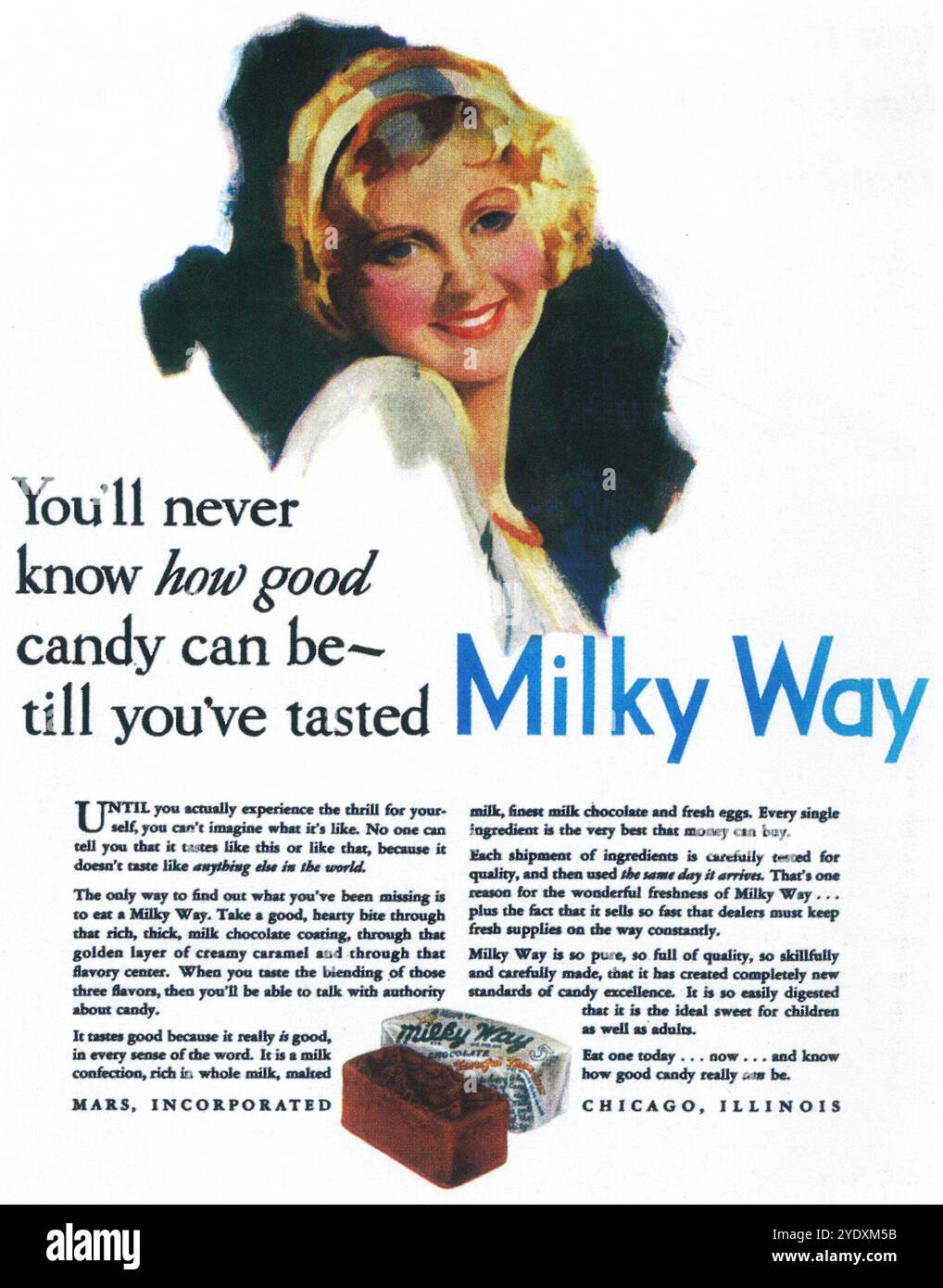 Candy bar 1930s hi-res stock photography and images - Alamy