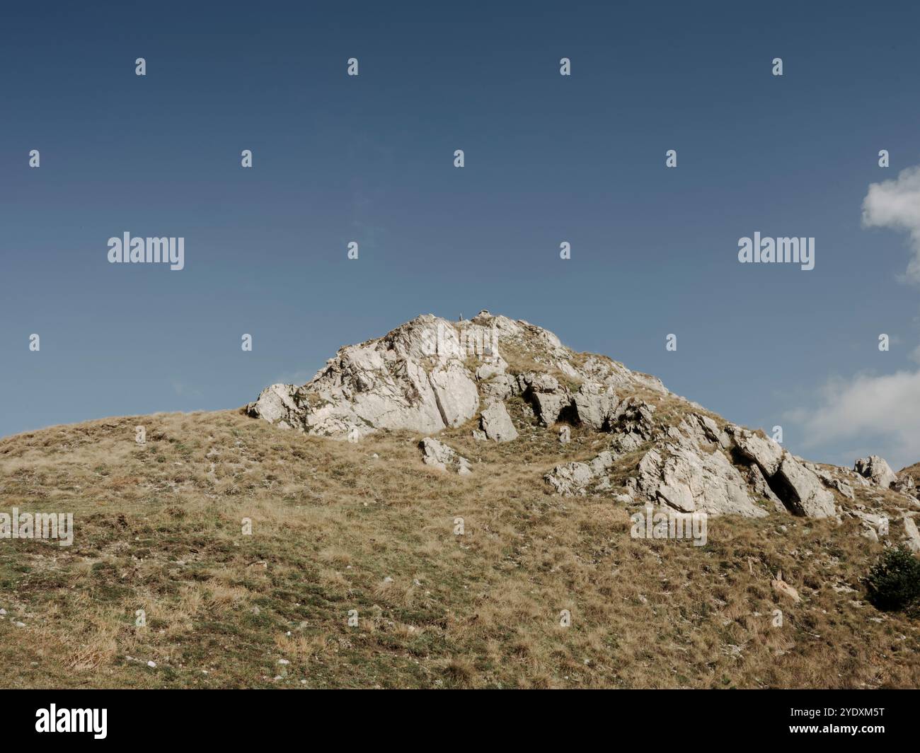 Rocky block in the Maritime Alps Stock Photo - Alamy