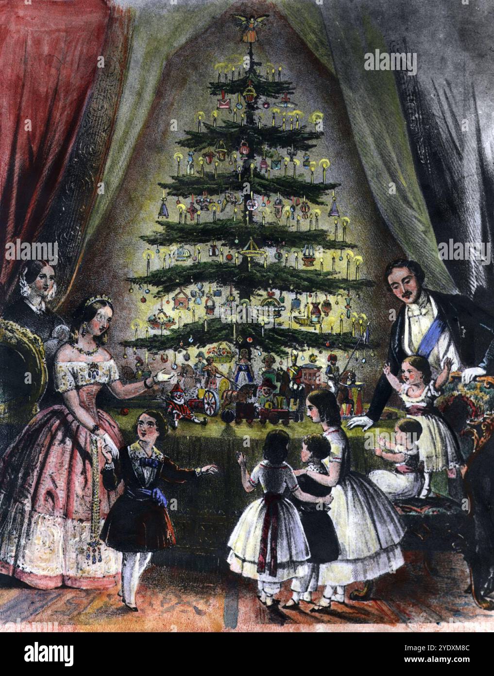 Queen victoria prince albert christmas hi-res stock photography and ...