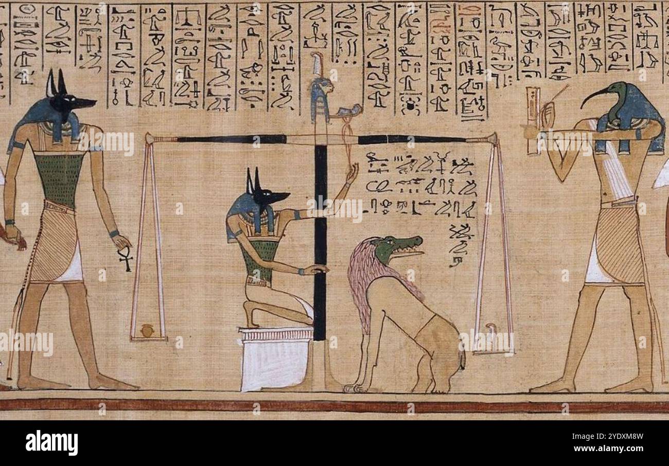 Ancient egyptian funerary text hi-res stock photography and images - Alamy