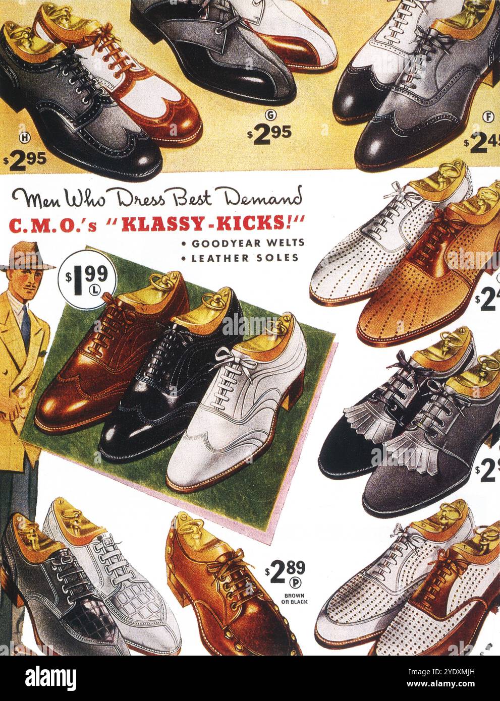 Shoe ad 1930s shoe hi-res stock photography and images - Alamy