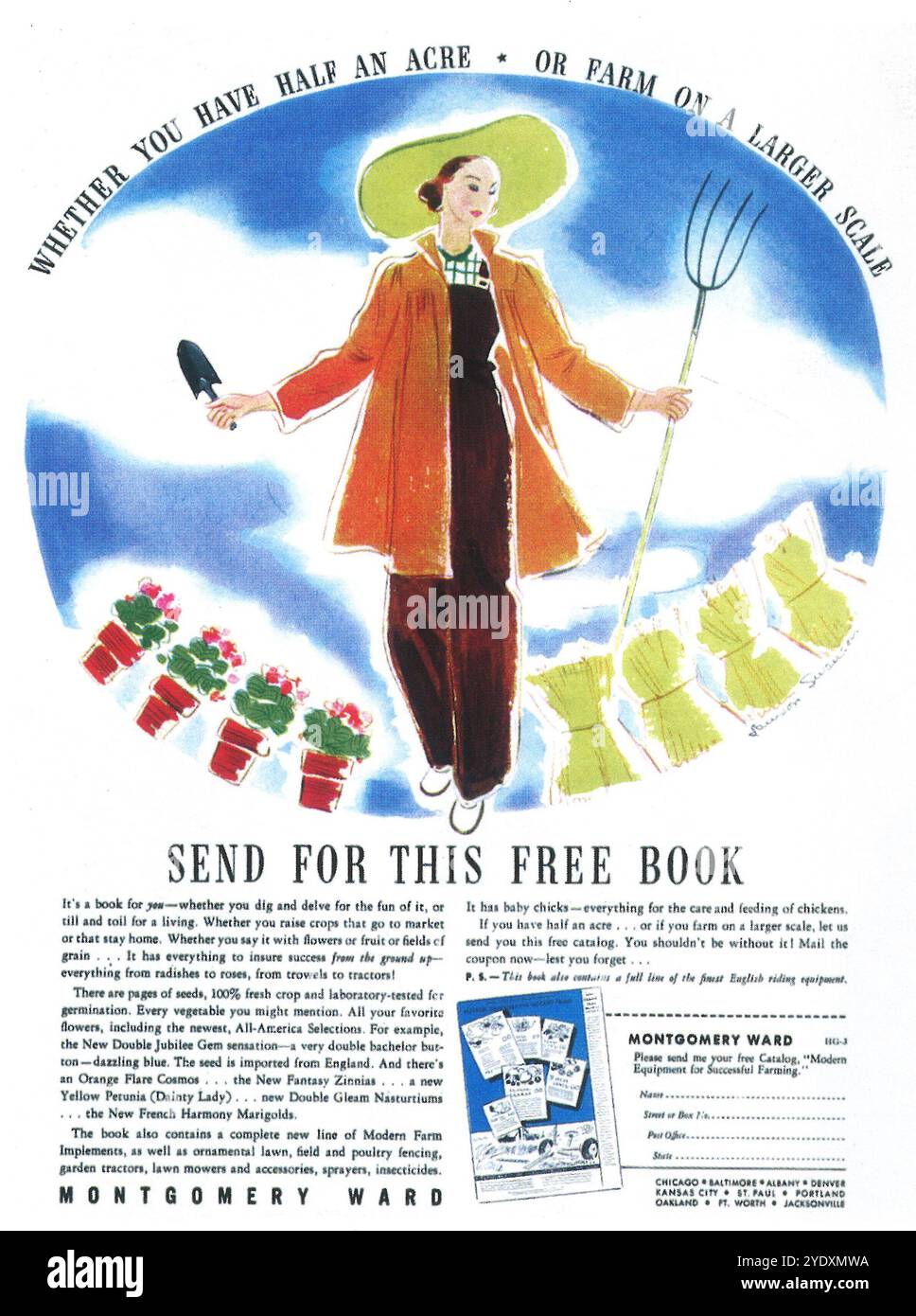 Farming usa 1930s hi-res stock photography and images - Alamy