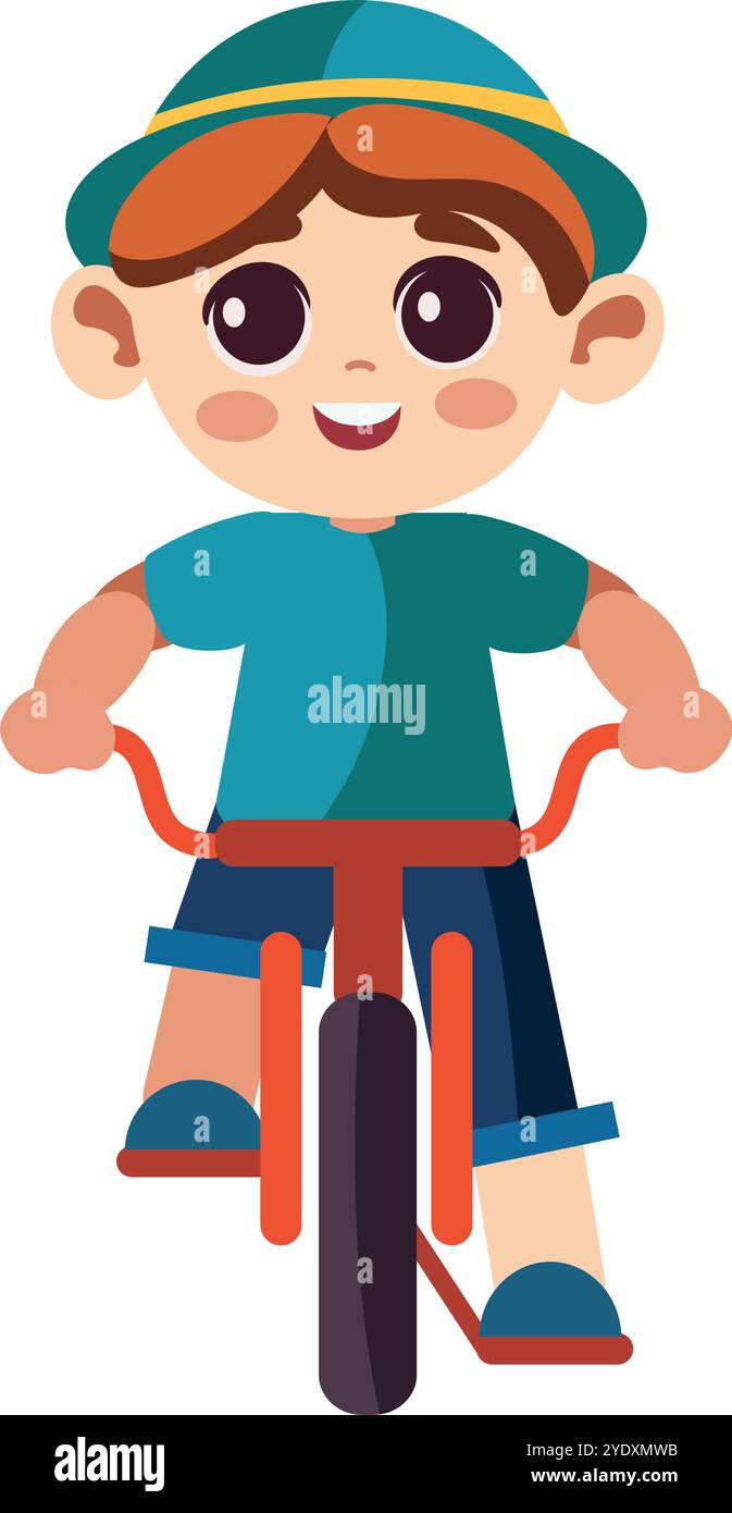 cartoon boy wearing spring clothes Stock Vector Image & Art - Alamy