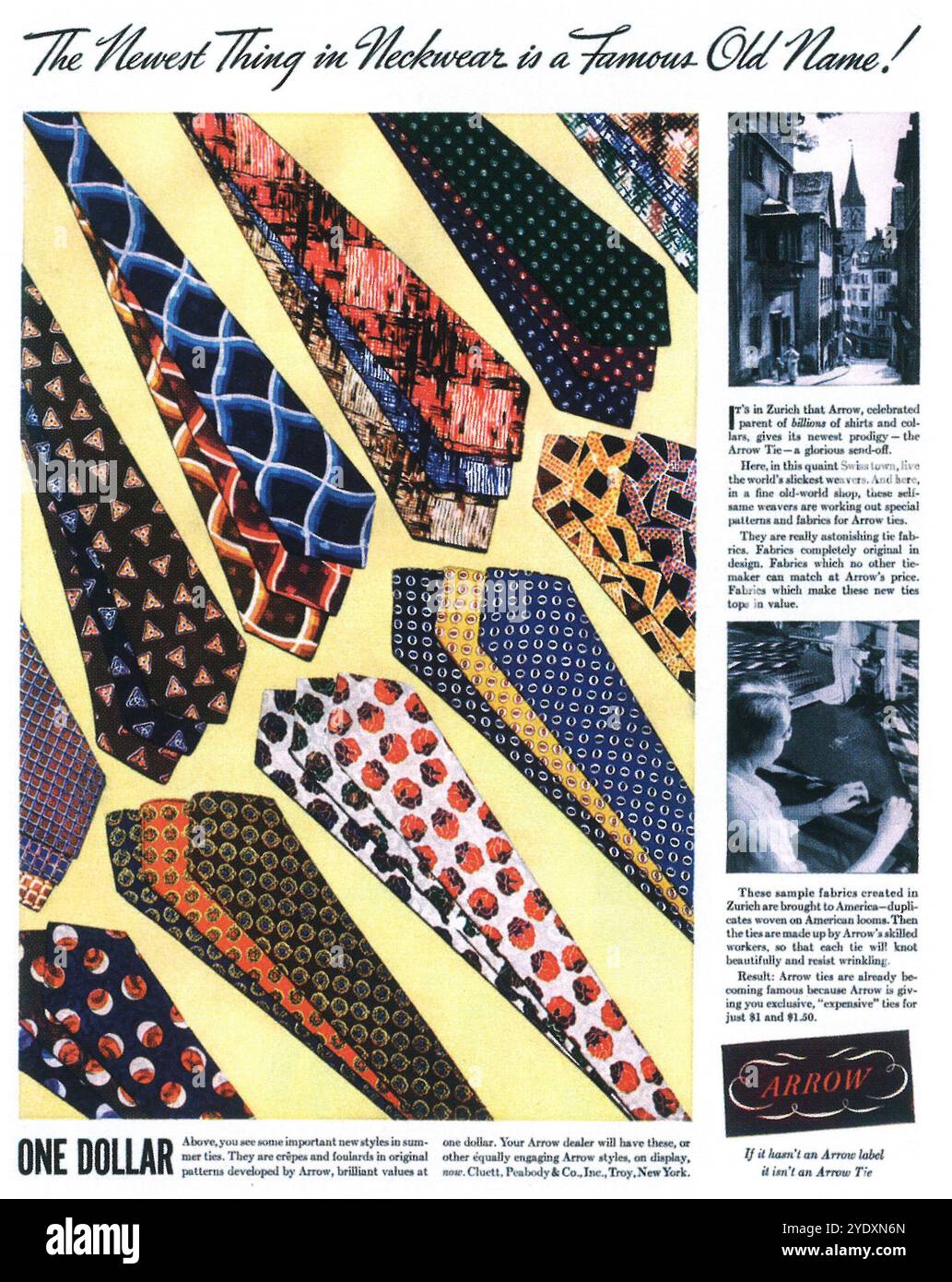 Vintage ties Cut Out Stock Images & Pictures - Alamy