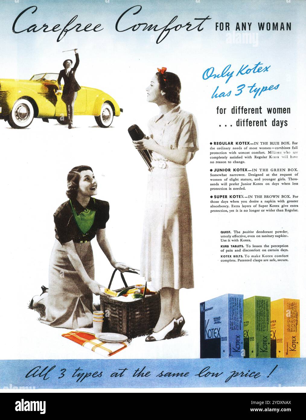 Kotex ad hi-res stock photography and images - Alamy