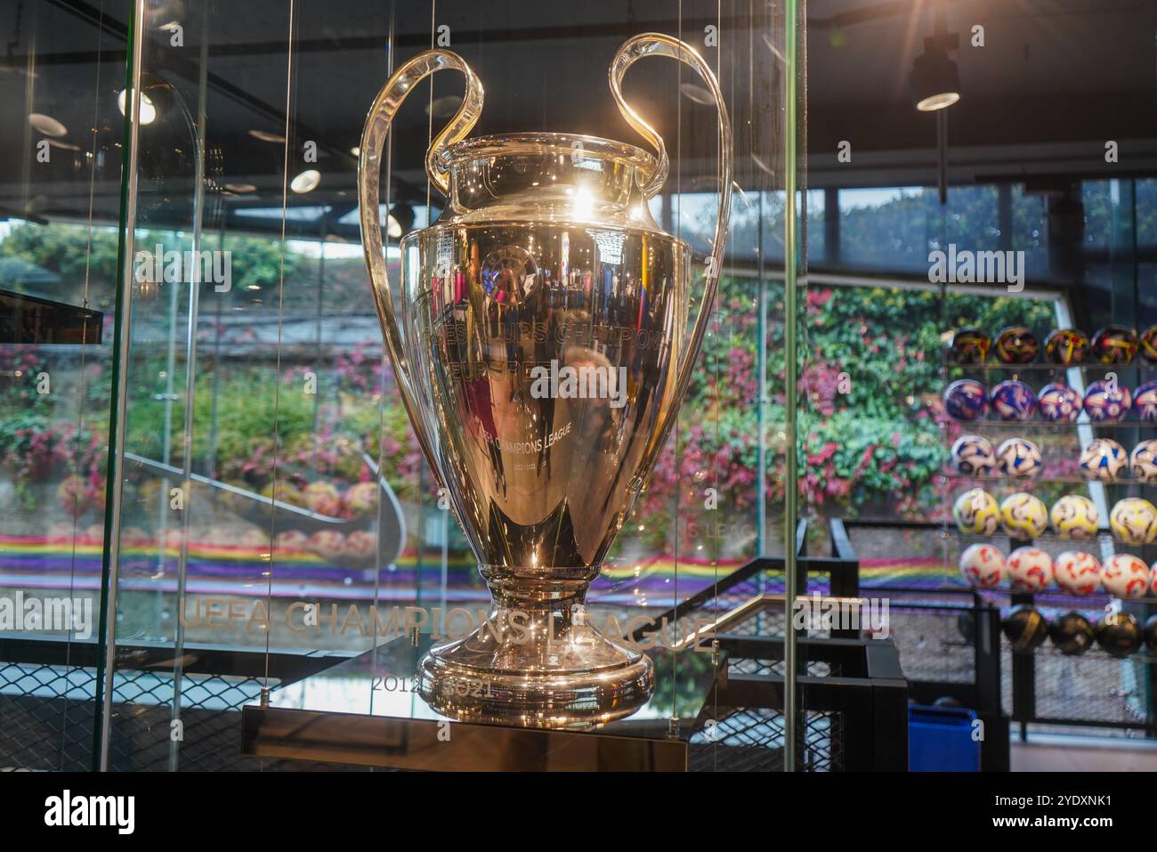 UEFA Champions League Trophy won by Chelsea Football Club in 2012 and ...