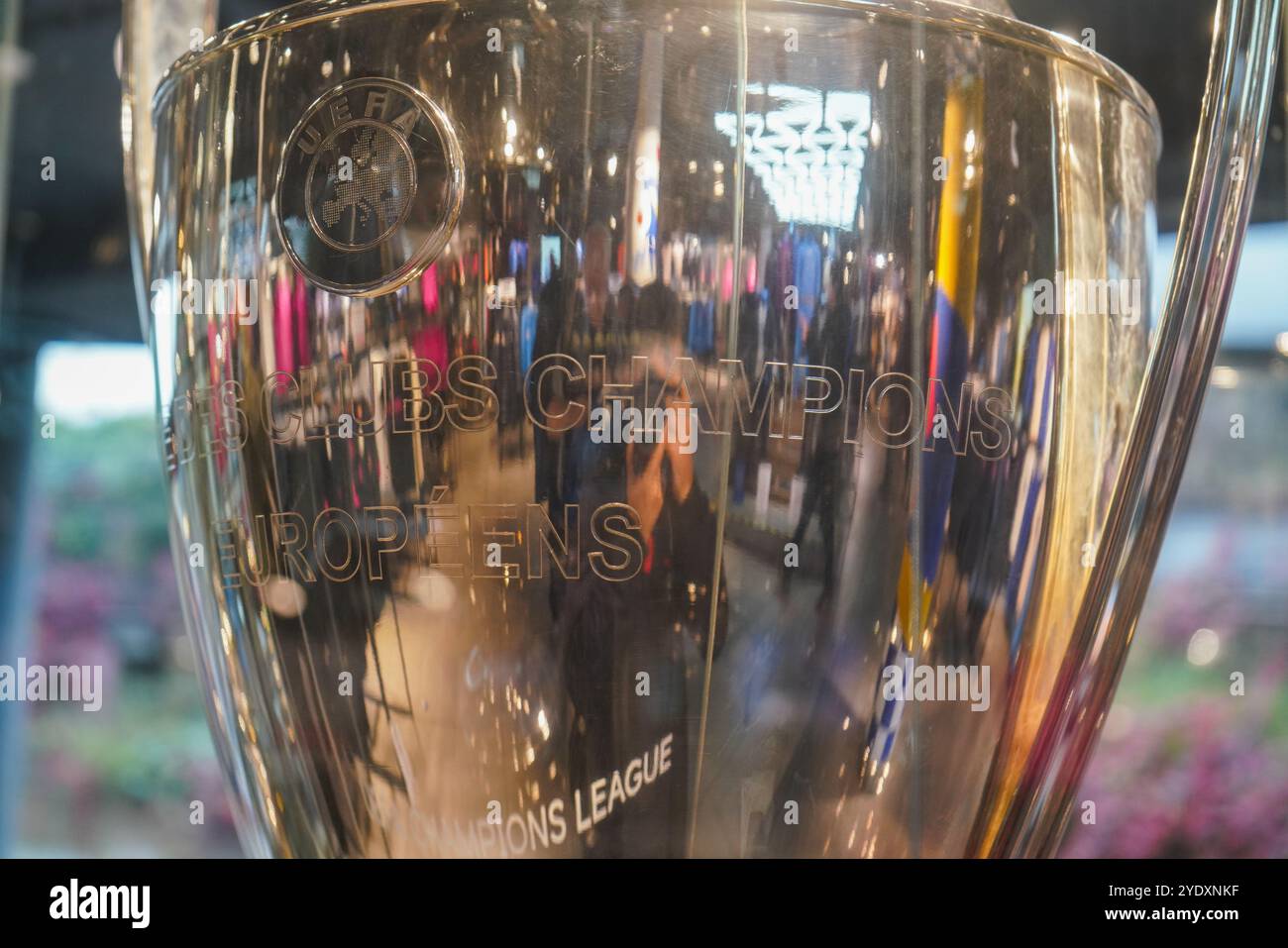 UEFA Champions League Trophy won by Chelsea Football Club in 2012 and ...