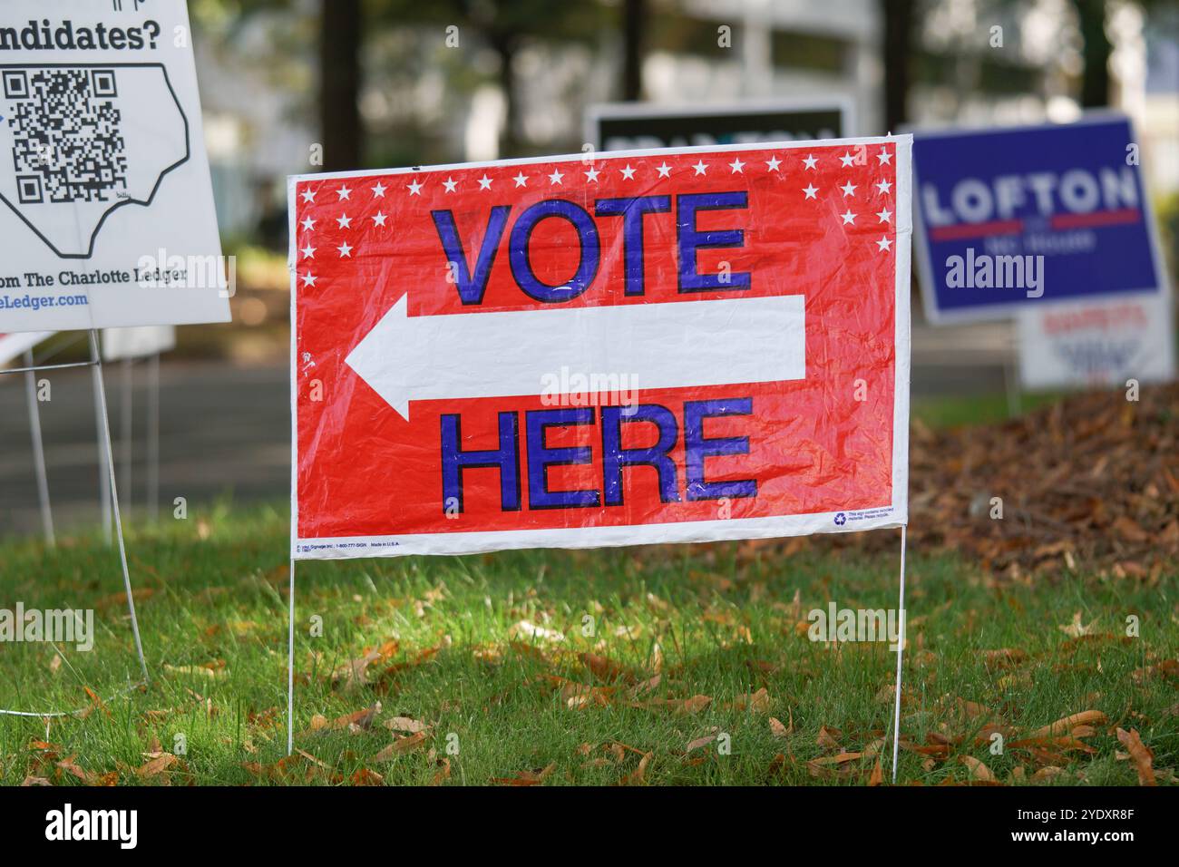 2024 campaign lawn sign hi-res stock photography and images - Alamy