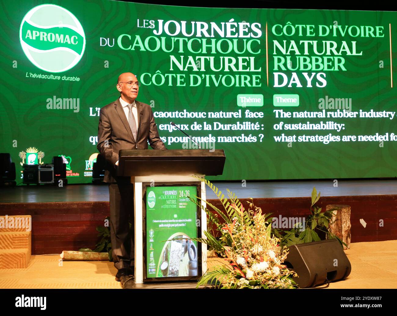 Abidjan, Cote d'Ivoire. 24th Oct, 2024. The three-day Cote d'Ivoire ...