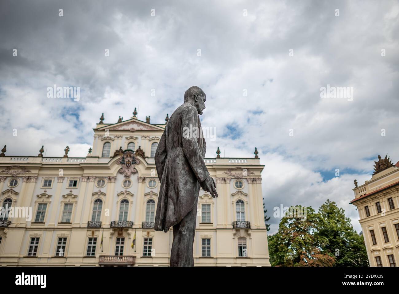 Bronze sculpture of Tomas Garrigue Masaryk, first president of ...