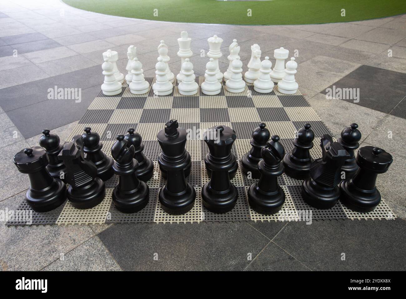 Enjoy a game with the big pieces hi-res stock photography and images ...