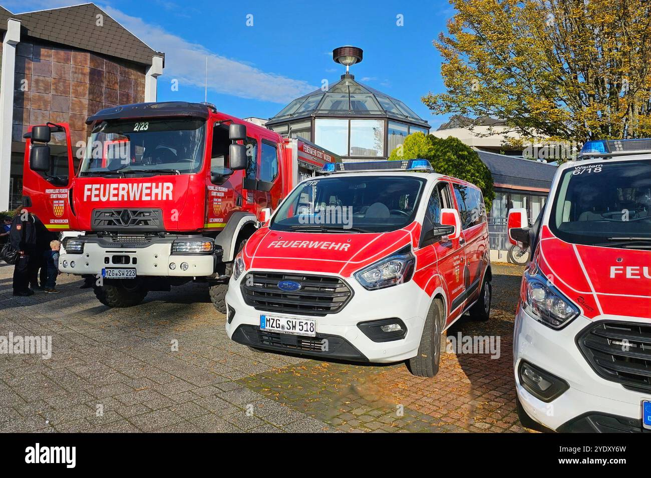 Einsatzfahrzeuge der Freiwikkigen Feuerwehr Stadt Wadern Themenfoto ...