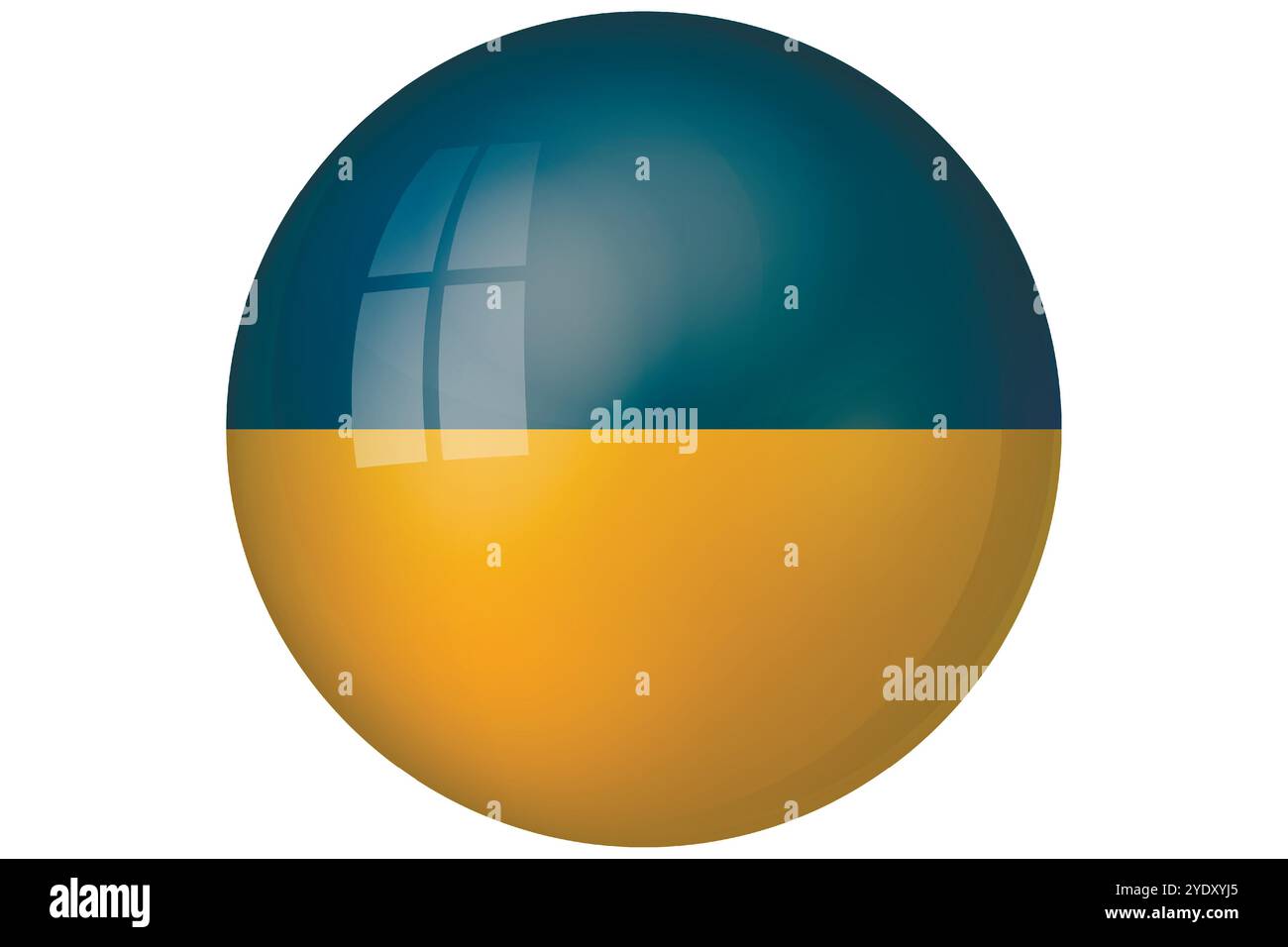 Flag of Ukraine. Ukrainian national symbol in official colors. Template ...