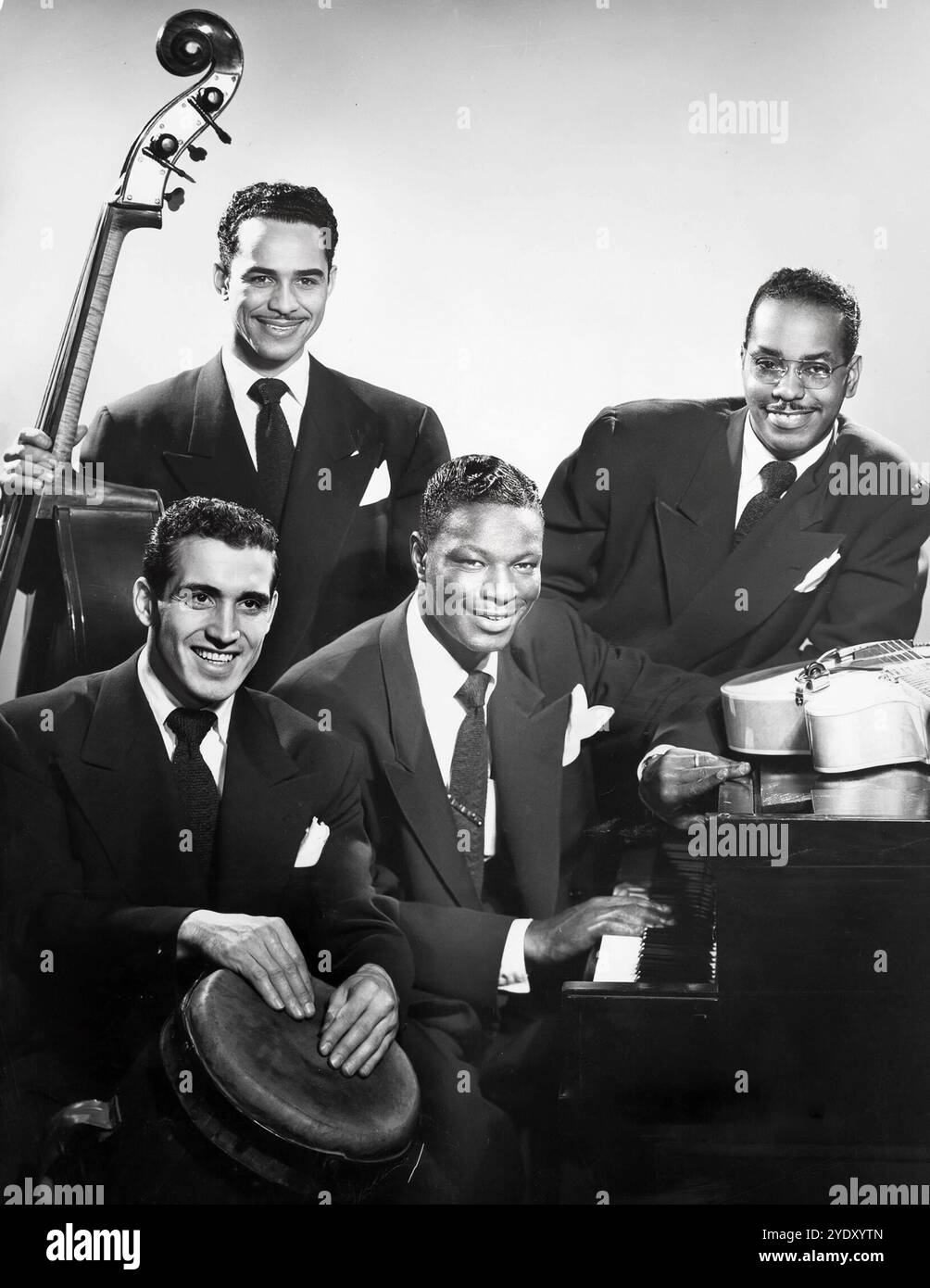 JAZZ - Nat King Cole Trio with Jack Costanzo, New York, 1949 ...