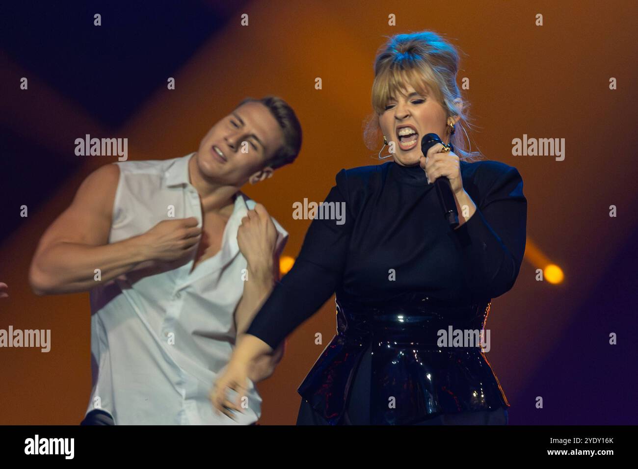 Dortmund Schlagersaengerin Maite Kelly beim Auftritt in der ARD Fernsehsendung SCHLAGERBOOOM ...