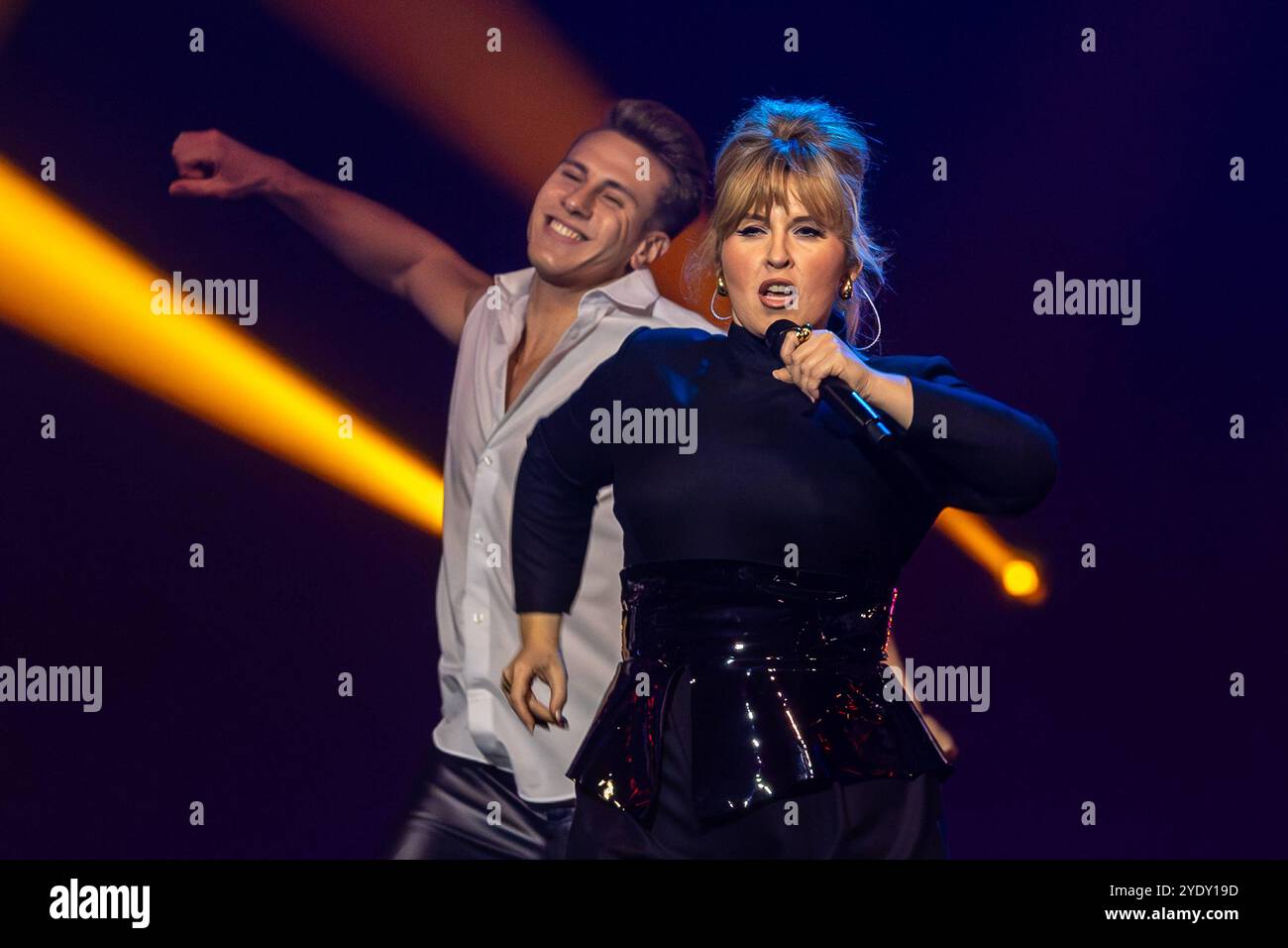 Dortmund Schlagersaengerin Maite Kelly beim Auftritt in der ARD Fernsehsendung SCHLAGERBOOOM ...