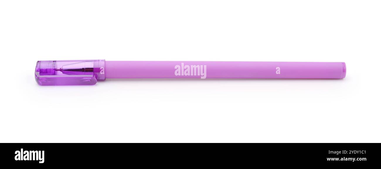 New ballpoint pen isolated on white Stock Photo - Alamy
