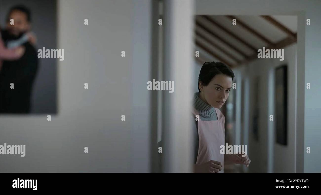 MAGPIE - FILM STILLS. 2024 . UK/USA. Daisy Ridley in Magpie - (c ...