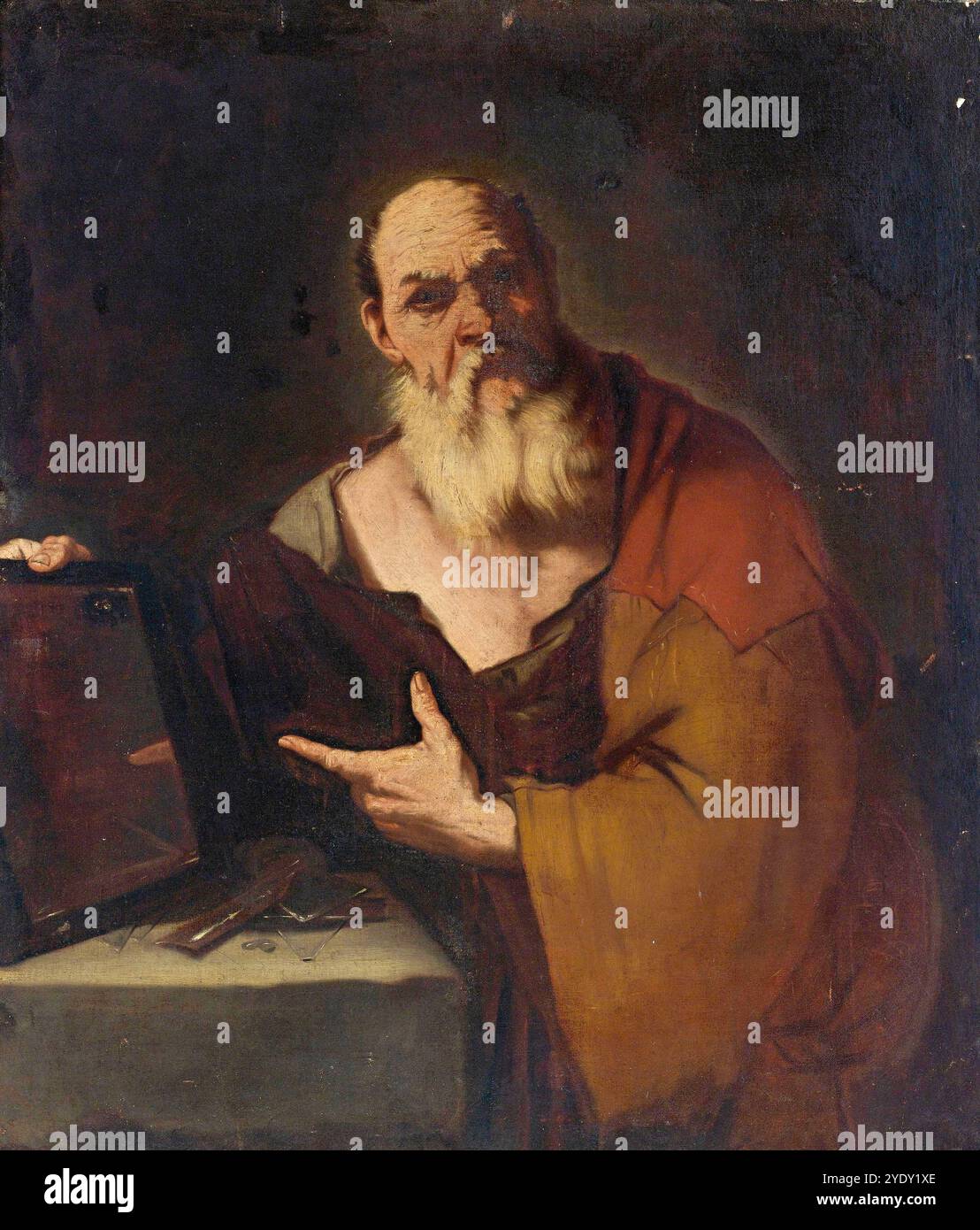 Socrates, painting made by Luca Giordano (Italian, 1634-1705 ...