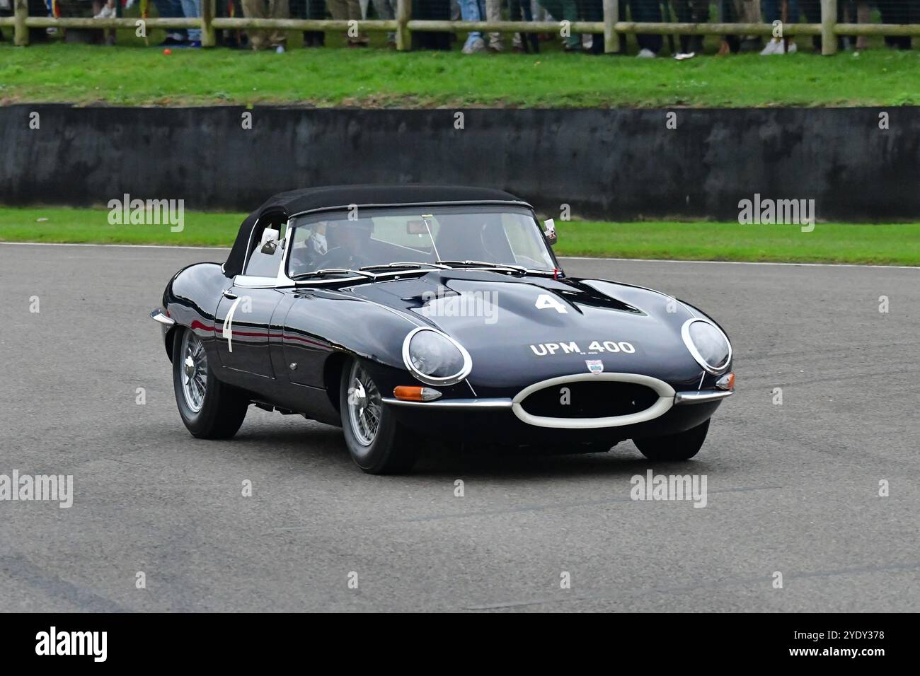 Gordon Shedden, John Young, Jaguar E-Type, Stirling Moss Memorial ...