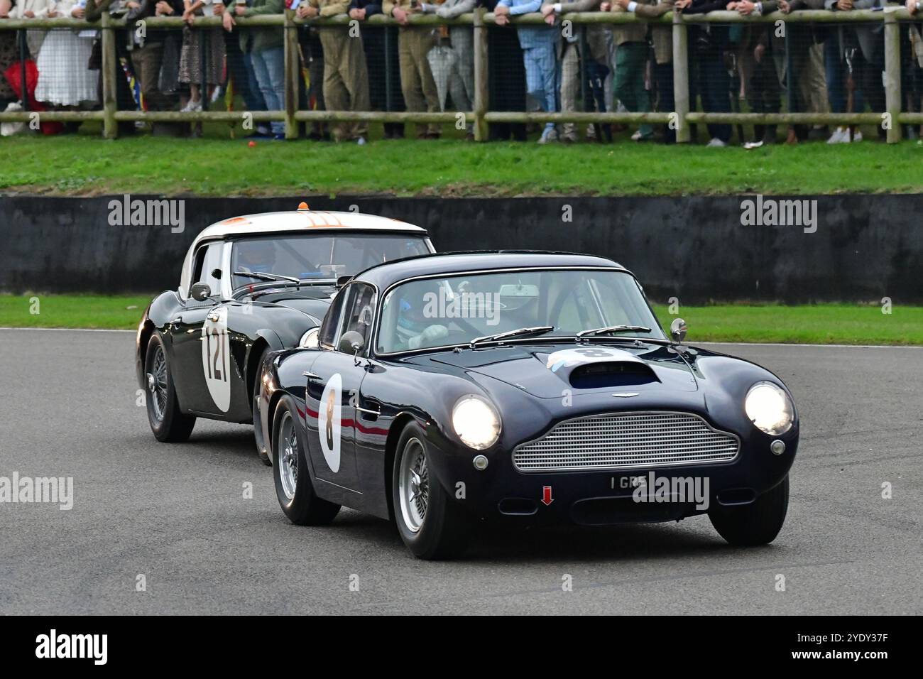 Simon Hadfield, Wolfgang Friedrichs, Aston Martin DB4GT, Stirling Moss ...