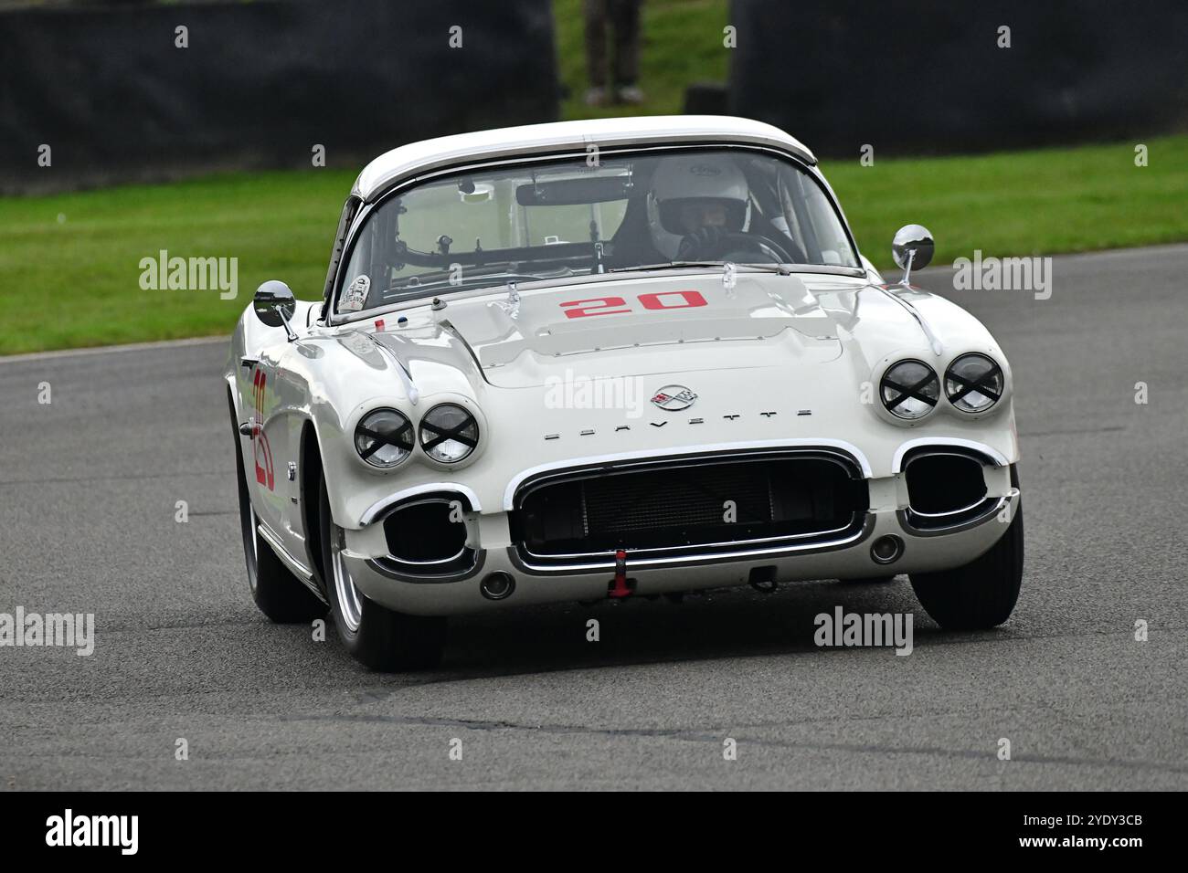 Alan Letts, Peter James, Chevrolet Corvette C1, Stirling Moss Memorial ...