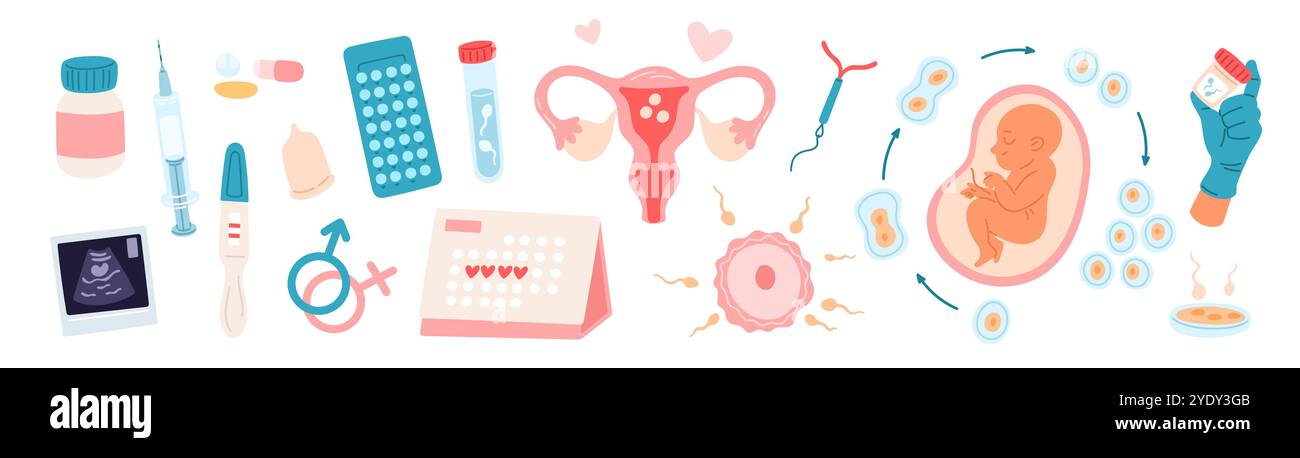 People fertility. Artificial insemination. Child conception. Gynecology ...